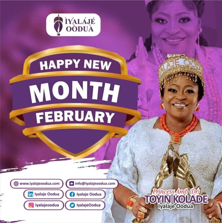 Iyalaje Oodua Worldwide Send New Month Message To Clients, Subordinates ...